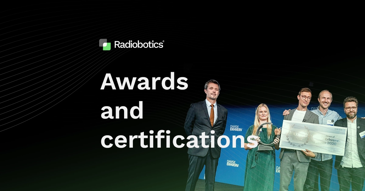 Radiobotics awards and certifications